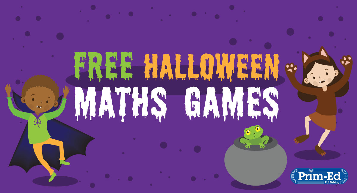 Halloween Maths Games Freebie - Spooky Maths Fun