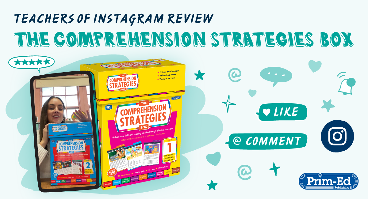 Teachers Review The Comprehension strategies box | Prim-Ed