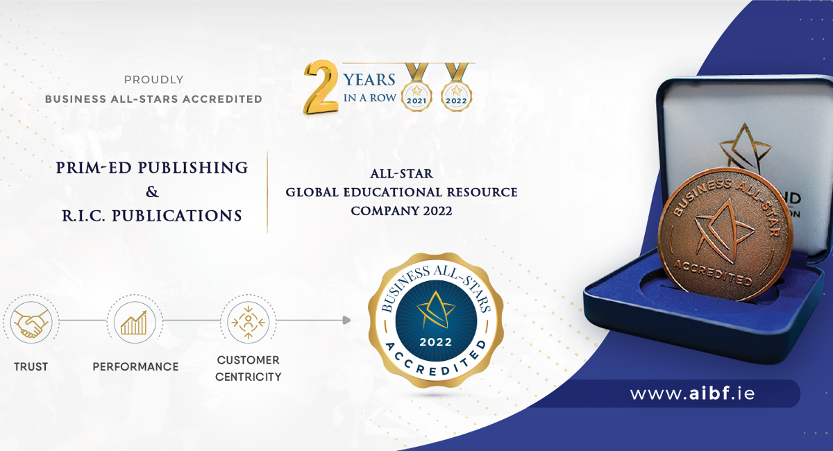 Prim-Ed Publishing | Named AIBF Global Educational Resource Company 2022