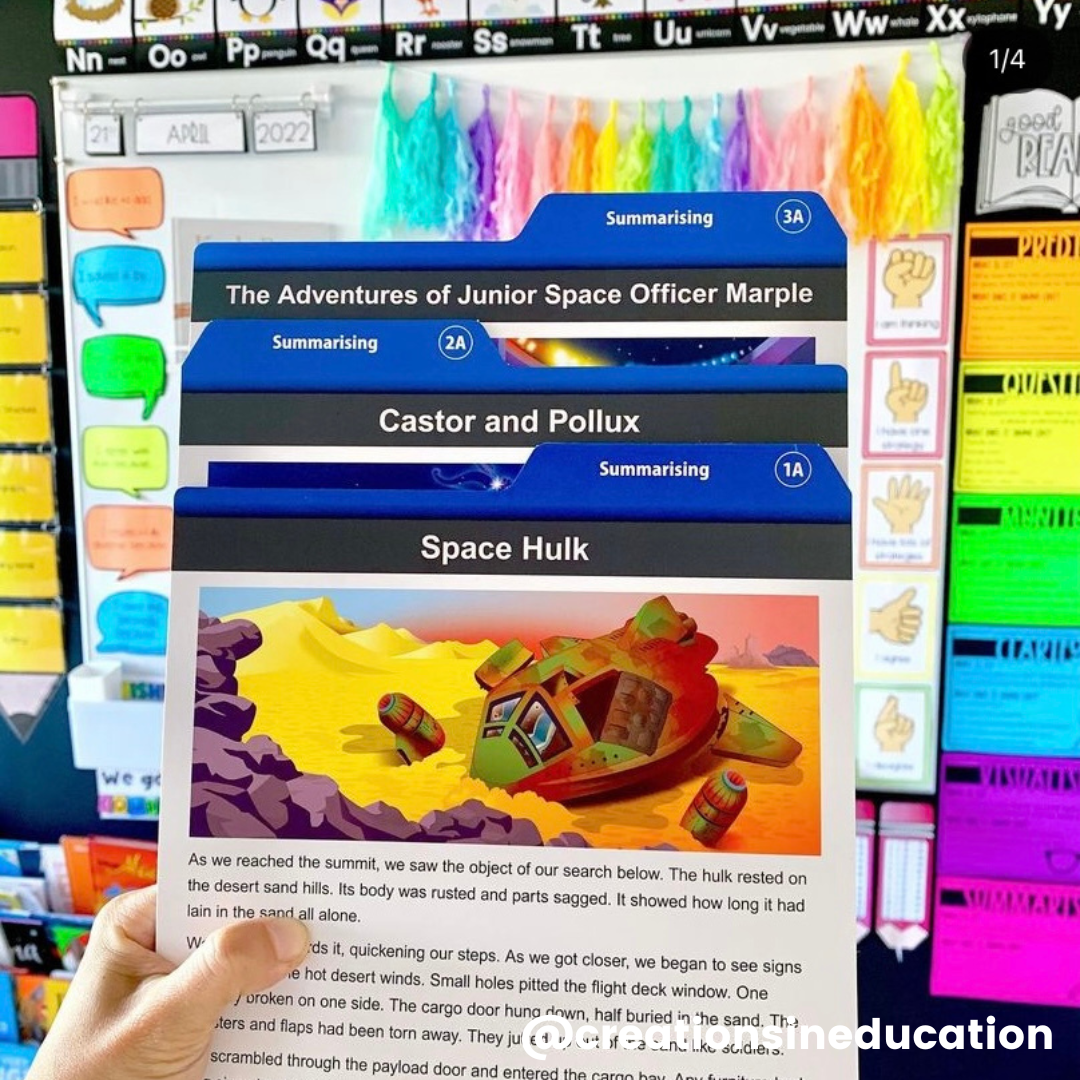 Teachers Review The Comprehension strategies box | Prim-Ed