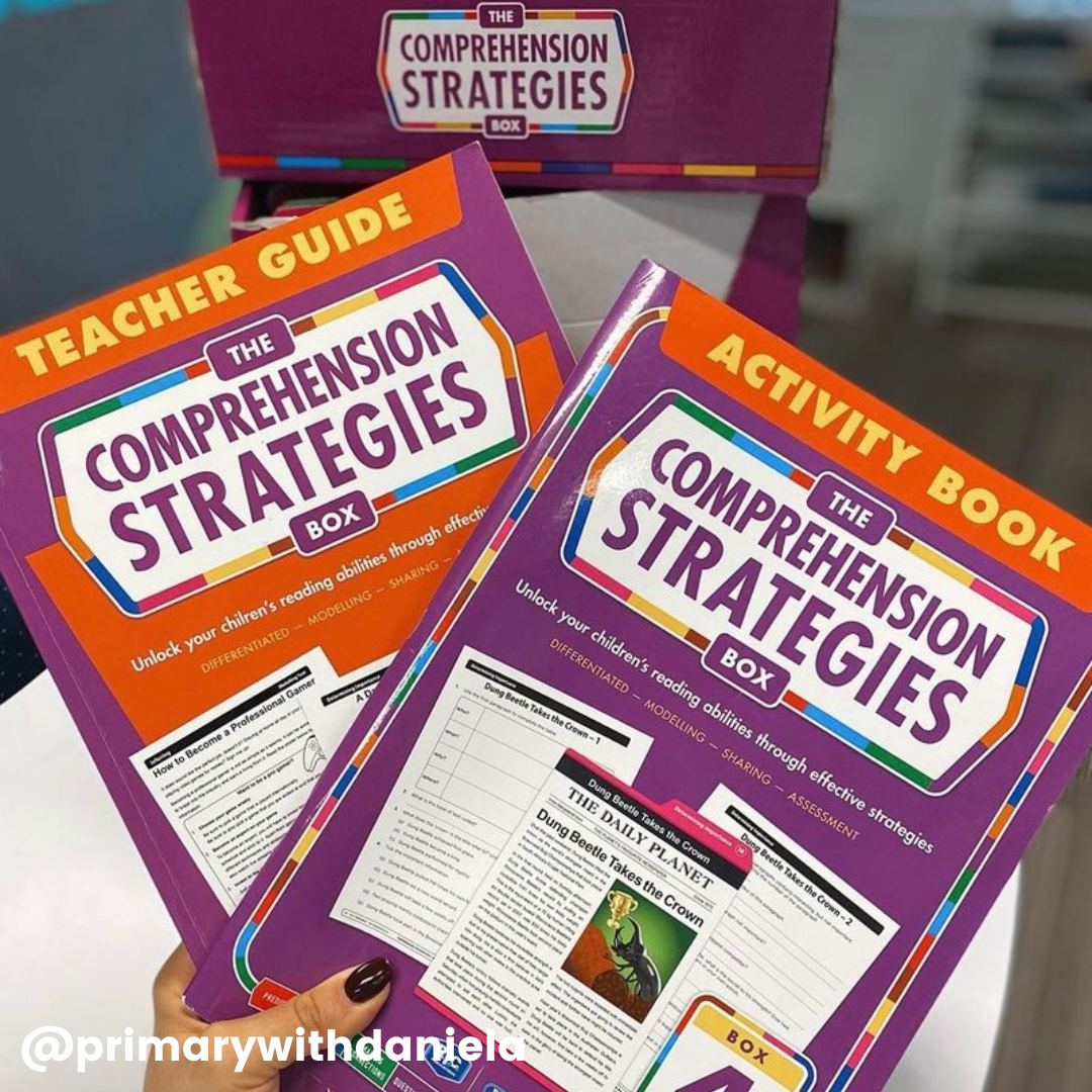 Teachers Review The Comprehension strategies box | Prim-Ed