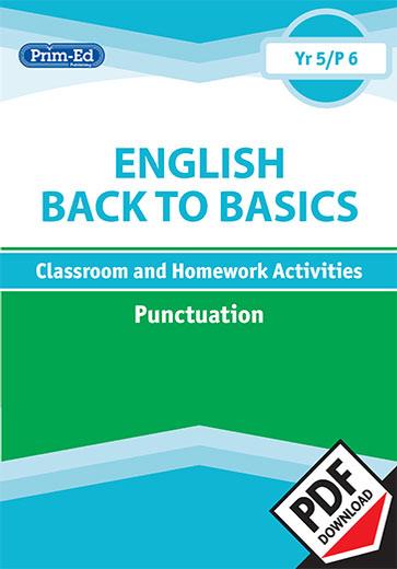 English Back to Basics: Yr5/P6 Punctuation Unit