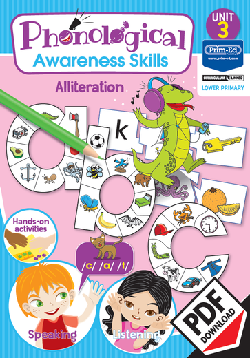 Phonological Awareness Skills - Alliteration Unit