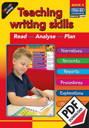 Teaching Writing Skills: Book A eBook | English | Year 1 / Primary 2