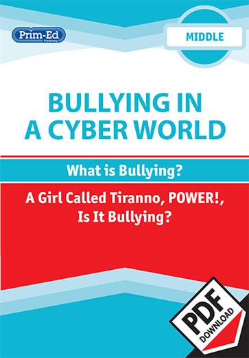 Bullying in a Cyber World - What is Bullying?: Middle Unit | PSHE ...
