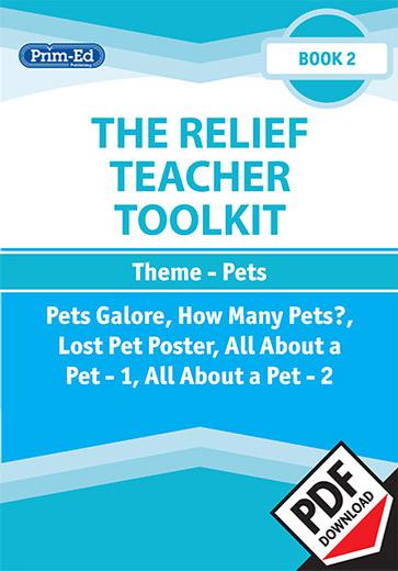 The Relief Teacher Toolkit: Book 2 Theme-Pets Unit