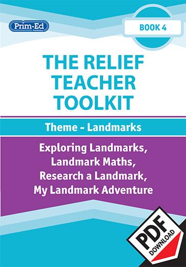 The Relief Teacher Toolkit: Book 4 Theme-Landmarks Unit