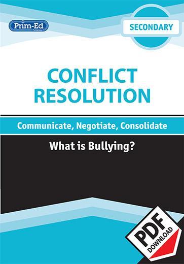 Conflict Resolution - What is Bullying?: Secondary Unit | PSHE | Year 6 ...