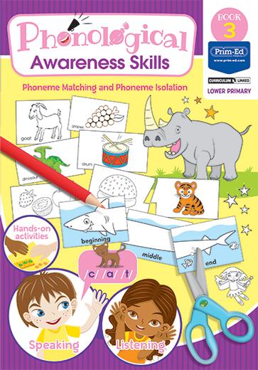 Phonological Awareness Skills - Book 3 | Phoneme Matching and Phoneme ...