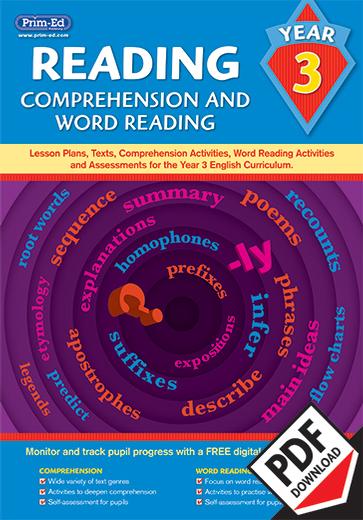 Reading Comprehension and Word Reading: Year 3 eBook | English | Year 3 ...