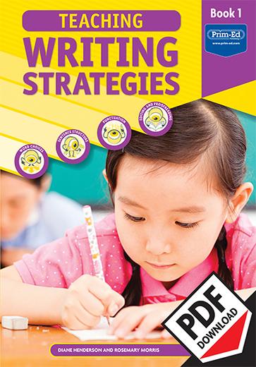 Teaching Writing Strategies: Book 1 eBook | English | Prim-Ed