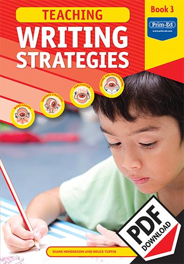 Teaching Writing Strategies: Book 3 eBook | English | Prim-Ed