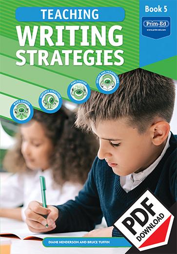 Teaching Writing Strategies: Book 5 eBook | English | Prim-Ed