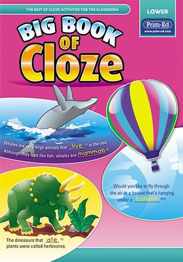 Big Book of Cloze: Lower | English | Year 1 / Primary 2, Year 2 / Primary 3
