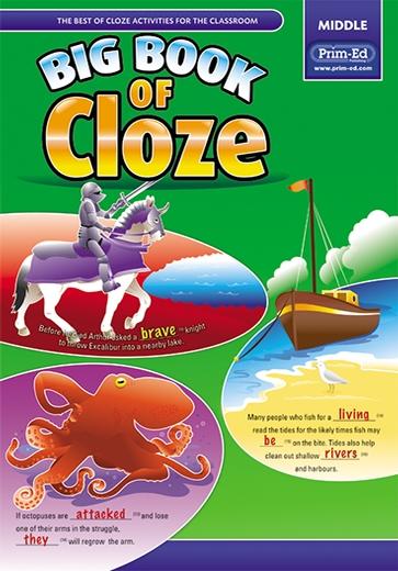 Big Book of Cloze: Middle | English | Year 3 / Primary 4, Year 4 ...