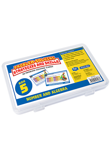 Problem-solving Strategies and Skills: Number and Algebra Box 5 ...