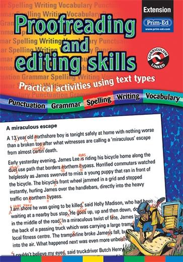 Proofreading and Editing Skills: Extension | English | Prim-Ed