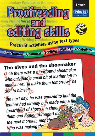 Proofreading and Editing Skills: Lower | English | Year 1 / Primary 2 ...
