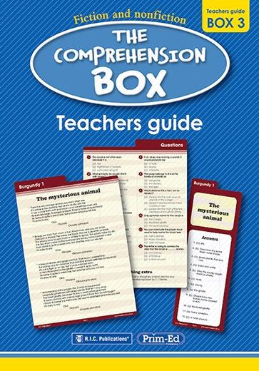 The Comprehension Box 3 | Comprehension Learning Strategies