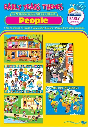 Early Years Themes Posters: People | General | Nursery, Reception ...
