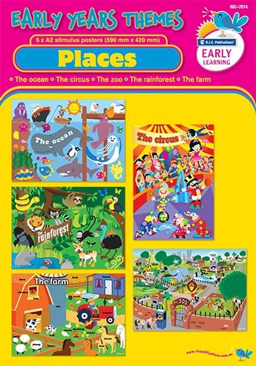 Early Years Themes Posters: Places | General | Nursery, Reception ...