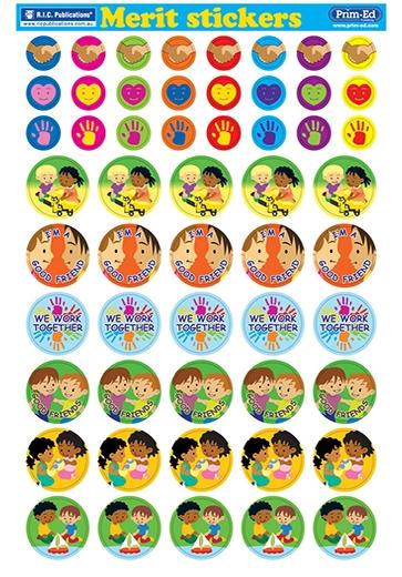 Early Years Themes Stickers: People - 270 Pack | Prim-Ed