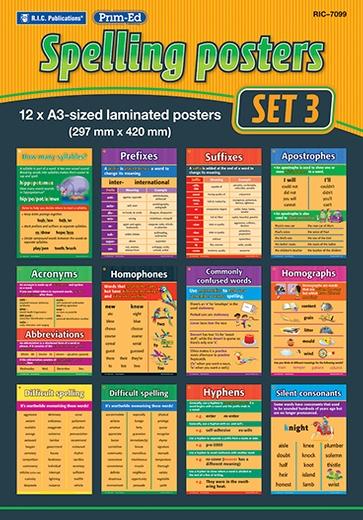Spelling Posters: Set 3 | English | Year 3 / Primary 4, Year 4 ...