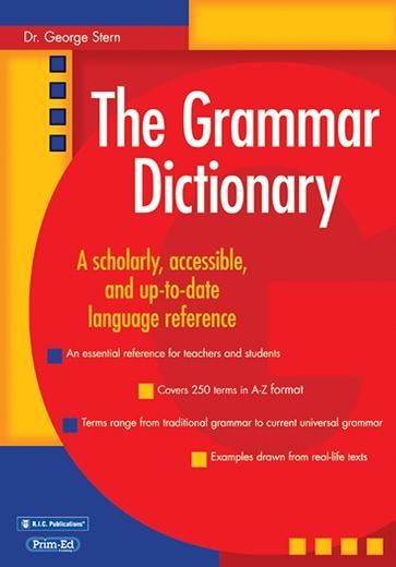 The Grammar Dictionary | English Resources | Prim-Ed