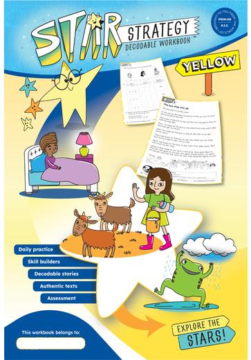 Star Strategy Decodable Workbook (Yellow) | Decodables