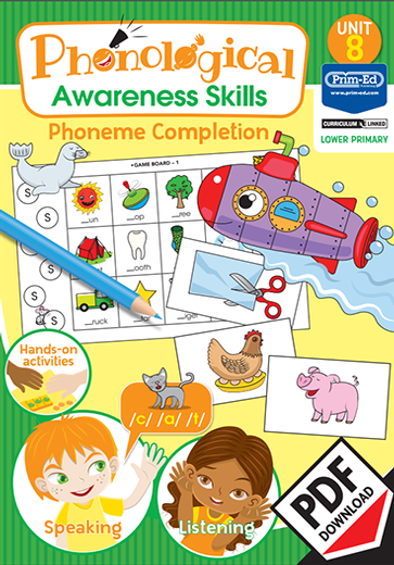 Phonological Awareness Skills - Phoneme Completion Unit | English ...