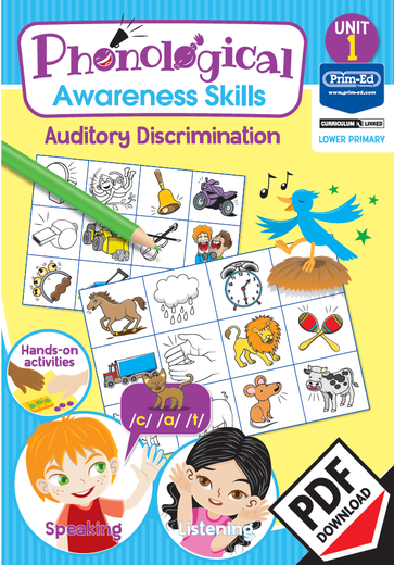 Phonological Awareness Skills - Auditory Discrimination Unit | English ...