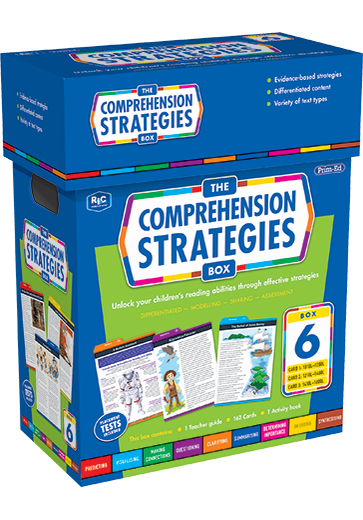 The Comprehension Strategies Box 6 | Prim-Ed Publishing