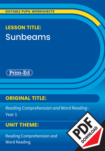 Sunbeams | English | Year 1 / Primary 2