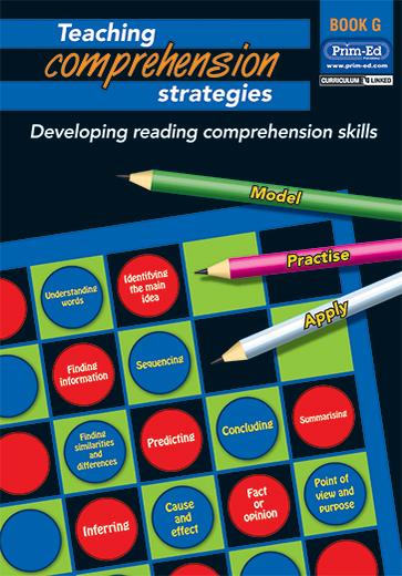 Teaching Comprehension Strategies: Book G | English | Year 6 / Primary ...