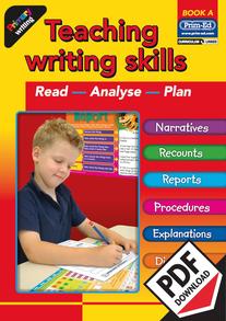 Teaching Writing Skills: Book A eBook | English | Year 1 / Primary 2