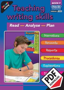 Teaching Writing Skills: Book F ebook | English | Year 6 / Primary 7