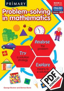 Primary Problem-solving in Mathematics: Book A ebook | Mathematics | Year 1 / Primary 2