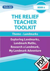 The Relief Teacher Toolkit: Book 4 Theme-Landmarks Unit