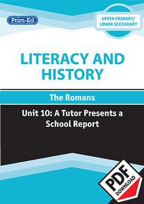 Literacy and History: The Romans Unit 10