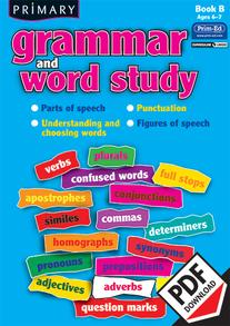 Primary Grammar and Word Study: Book B eBook | English | Year 2 / Primary 3