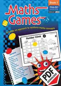 Maths Games: Lower eBook | 1st & 2nd Year | Prim-Ed