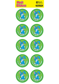 Easter I'm a Good Listener Stickers - 60 Pack | Prim-Ed