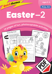 Quick Themes - Easter 2 - Ages 5-9 Digital Unit | Prim-Ed