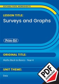 Surveys and Graphs | Mathematics | Year 4 / Primary 5
