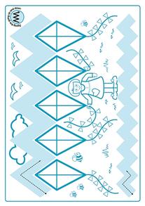 New Wave Pre-writing Patterns Write-on Posters | English | Nursery ...